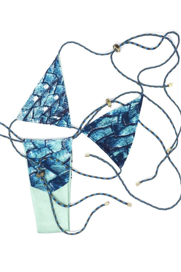 Water Snake Bikini Top - L'ANIMAL CO